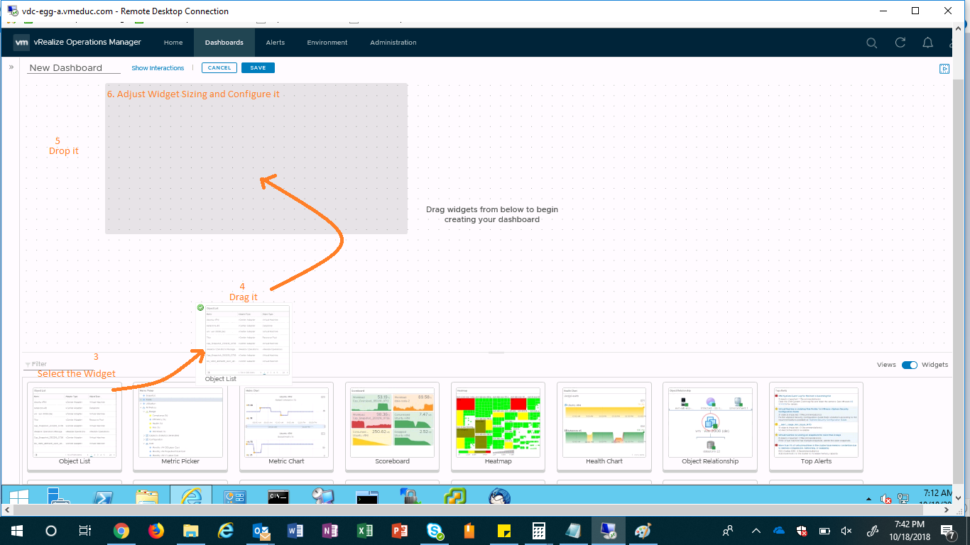 Virtualization The Future: Create Custom Dashboard in vROPS 7 - New UI