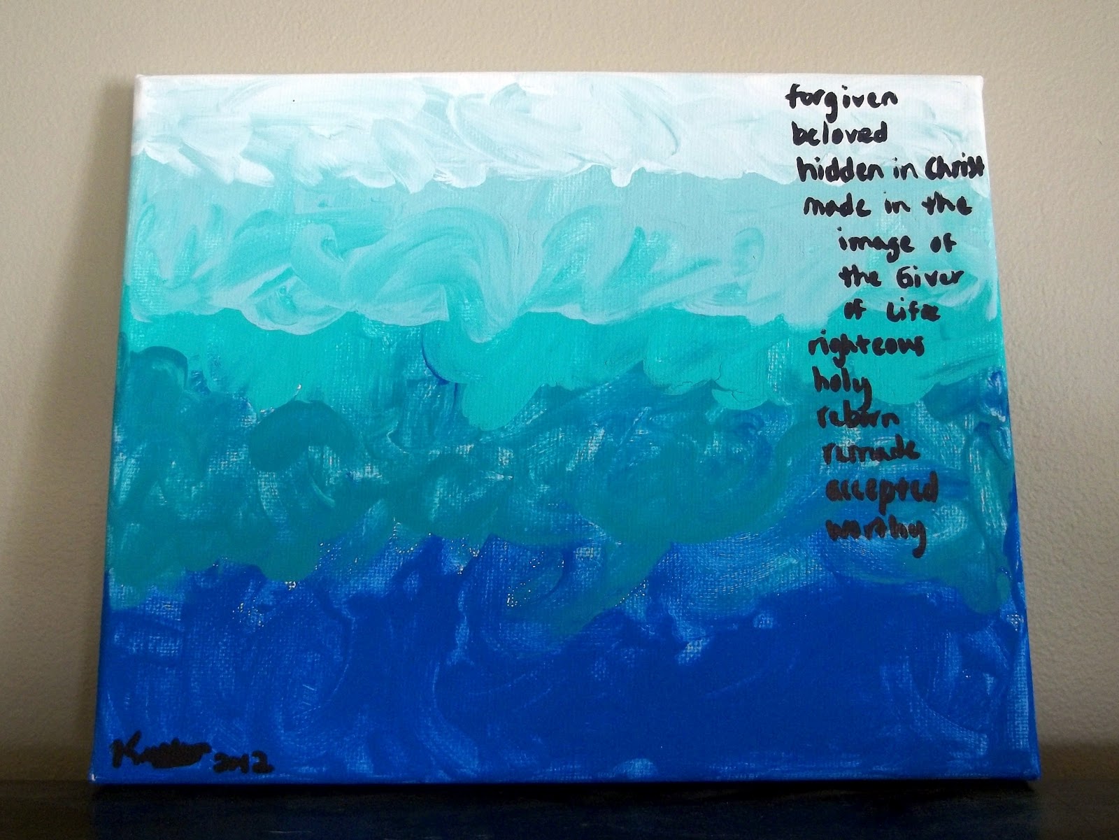 Sliding Down The Stairs: abstract art.