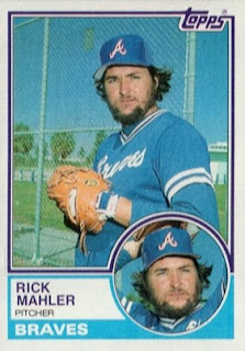 Atlanta Braves #100 Favorite Players from the 1970's: #6 RICK MAHLER
