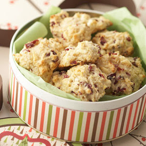 Cranberry-White Chocolate Cornmeal Tea Biscuits - Your Recipes Here