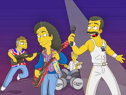 Los Simpsons nos muestran su lado rockero