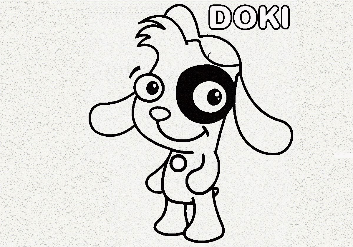 Desenhos para Colorir e Imprimir: Desenhos para Colorir e Imprimir do Doki