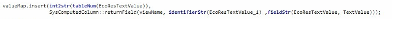 Dynamics AX Concoction: AX2012 R3: Mashup - Computed columns + table ... Dynamics AX Concoction: AX2012 R3: Mashup - Computed columns + table ...
