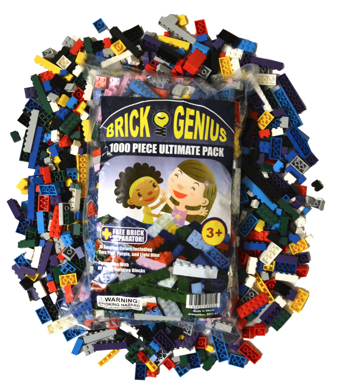An Apel a Day: Brick Genius 1000 Building Bricks Compatible with Lego ...