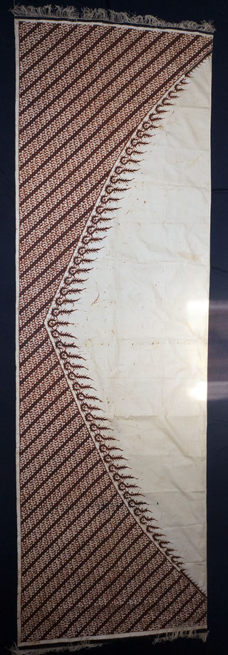 batik tulis lawasan: Kain Dodot / Kampuh Brengi Batik Motif Parang (P0066)