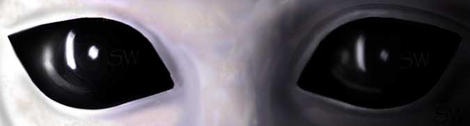 UFOs- Lights In The Texas Sky: Black-eyed Beings- Are They Alien or ...