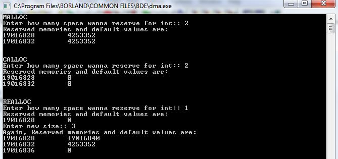 Education for ALL: Example to understand DMA in C programming