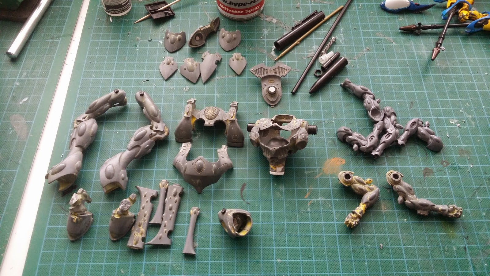 Stephanius 40k: Wraithknight with Ghostglaive