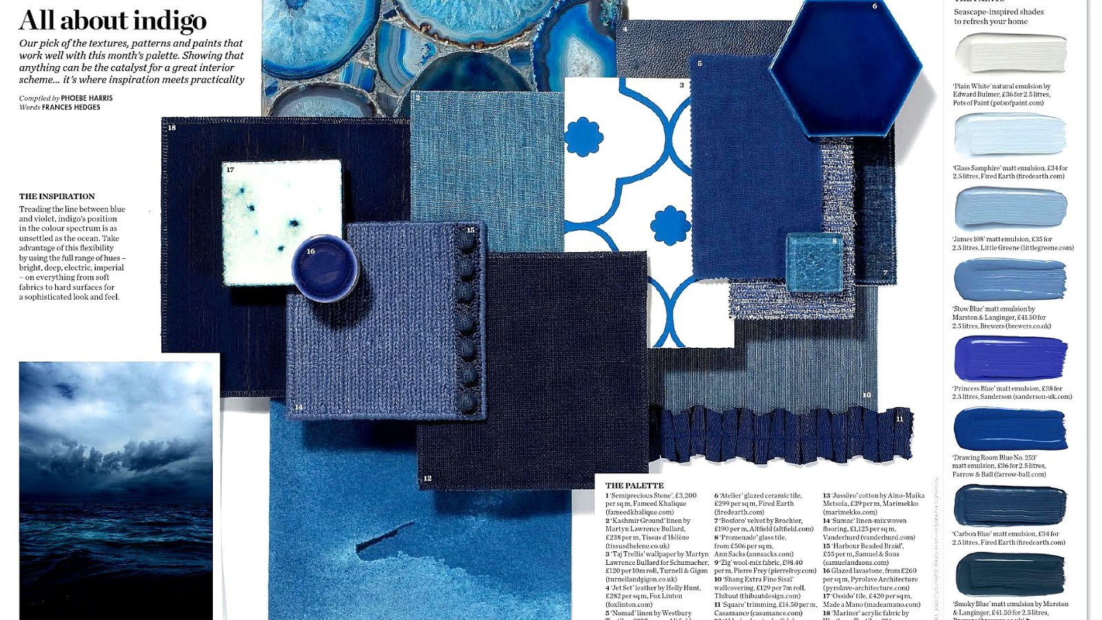 Indigo - Indigo Paint - Paint Choices