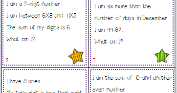Primary Inspiration: 120 Third Grade Math Riddles - Free Sample!