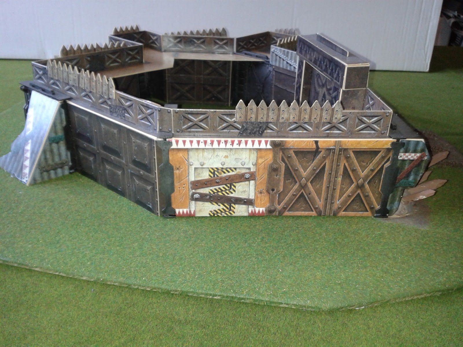 Didcot Wargames Club: Nostalgia Trip- 40k Card Terrain Showcase