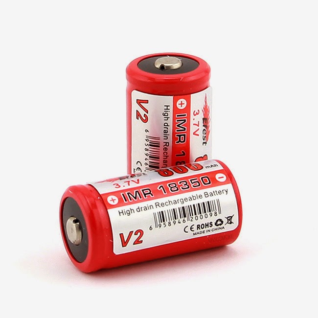 Efest 18350 Battery for MODS | PKU PERSONAL VAPORIZER STORE