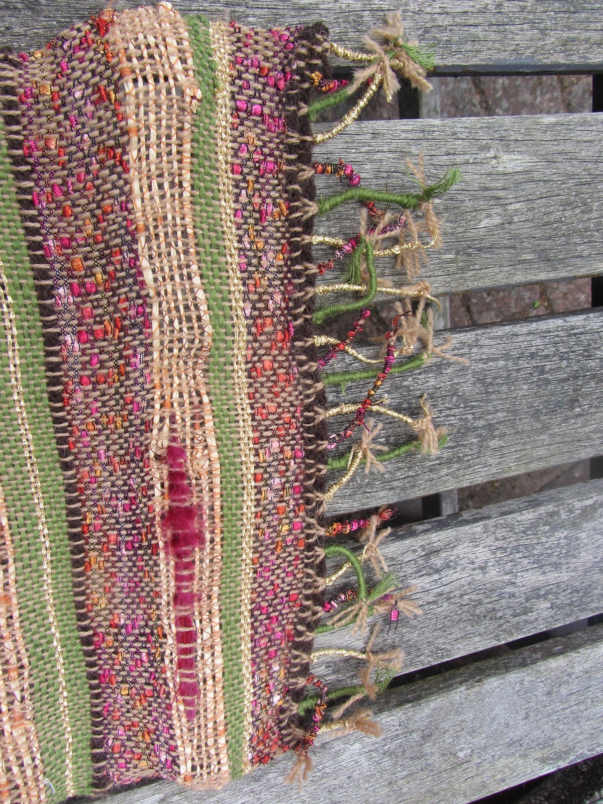 Hannah's Botanicals: Hand-Woven Mat/Art Piece