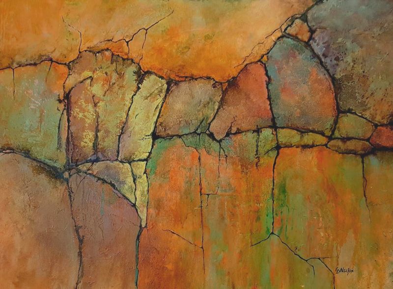 CAROL NELSON FINE ART BLOG: Abstract Geologic Landscape Fine Art Print ...