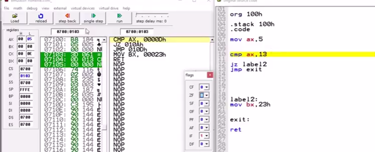 Assembly language tutorial-First program in emu8086 emulator - Adnan ... Assembly language tutorial-First program in emu8086 emulator - Adnan ...