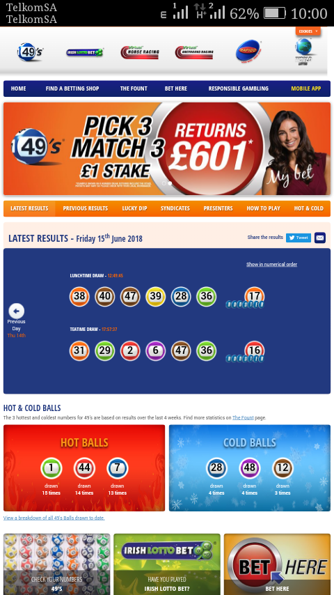 PRIVATE WEALTH BETTING: UK49's LUNCH TIME & TEA TIME PREDICTIONS FOR ...