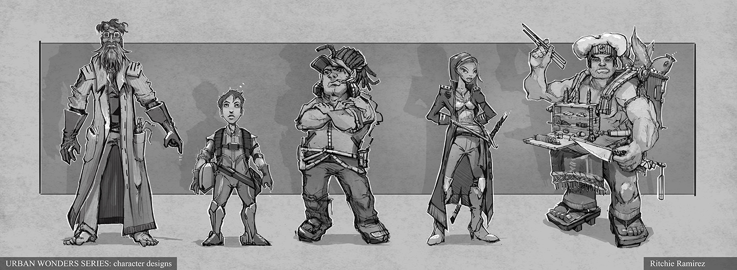 Ritchie's Art Blog: Characters