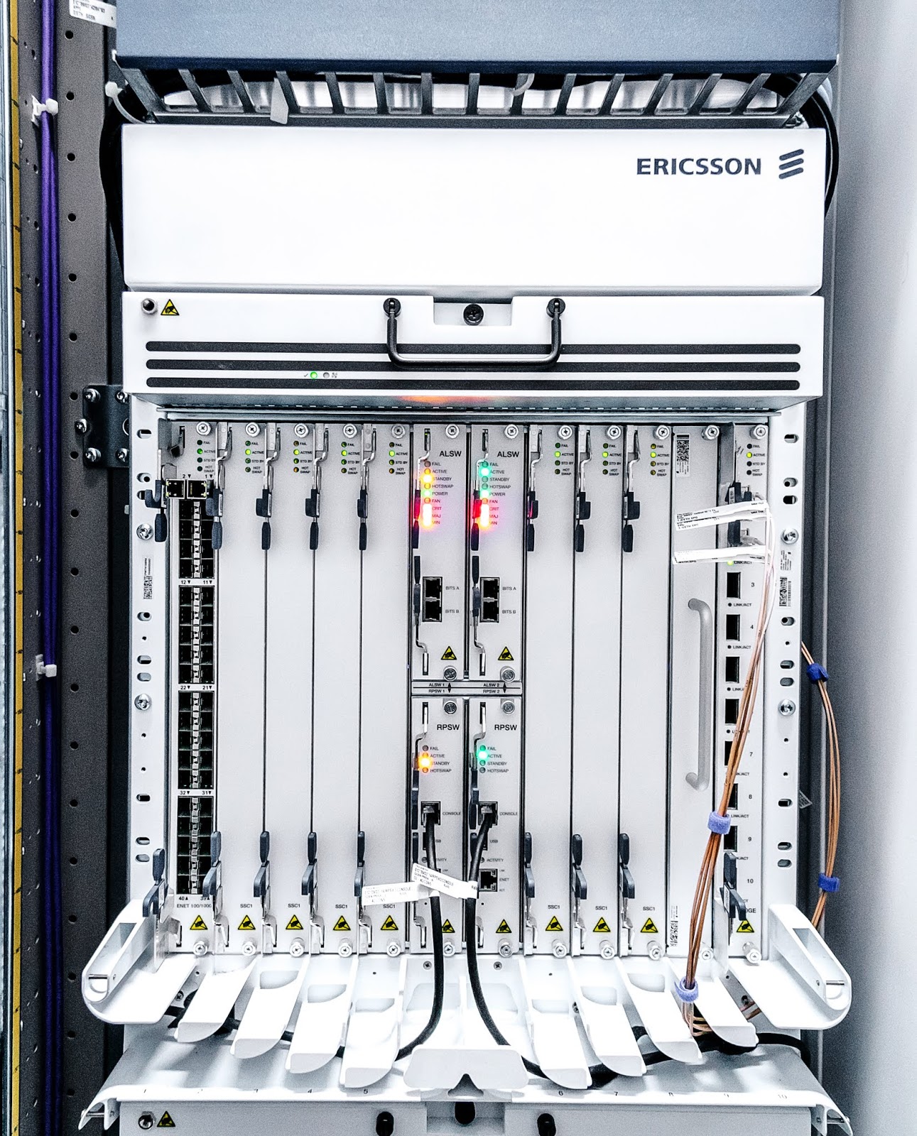 Телеком: Репортажи. Лаборатория Ericsson в Москве. Часть 2 (коммутация ...