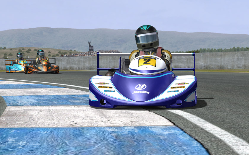 rFactor SuperKart SandroX Released