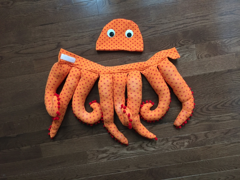 Homemade Octopus Costume