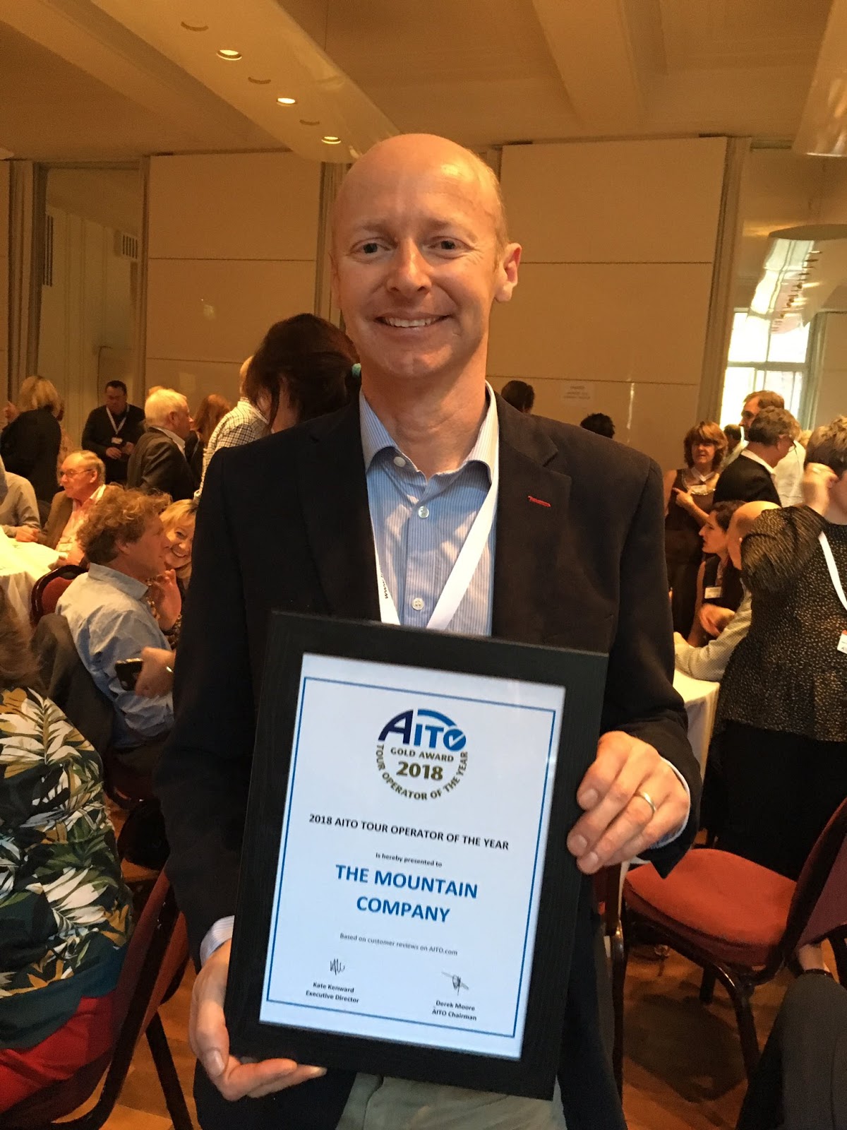 Blog for www.themountaincompany.co.uk: AITO Tour Operator of the Year 2018