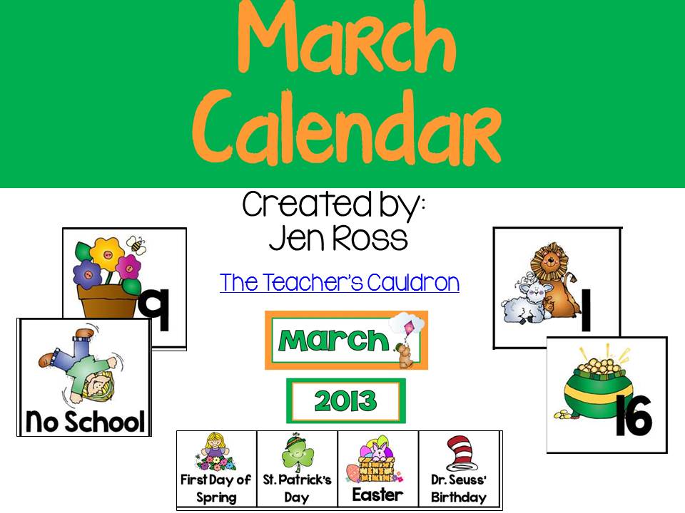 March Freebies! - Classroom Freebies