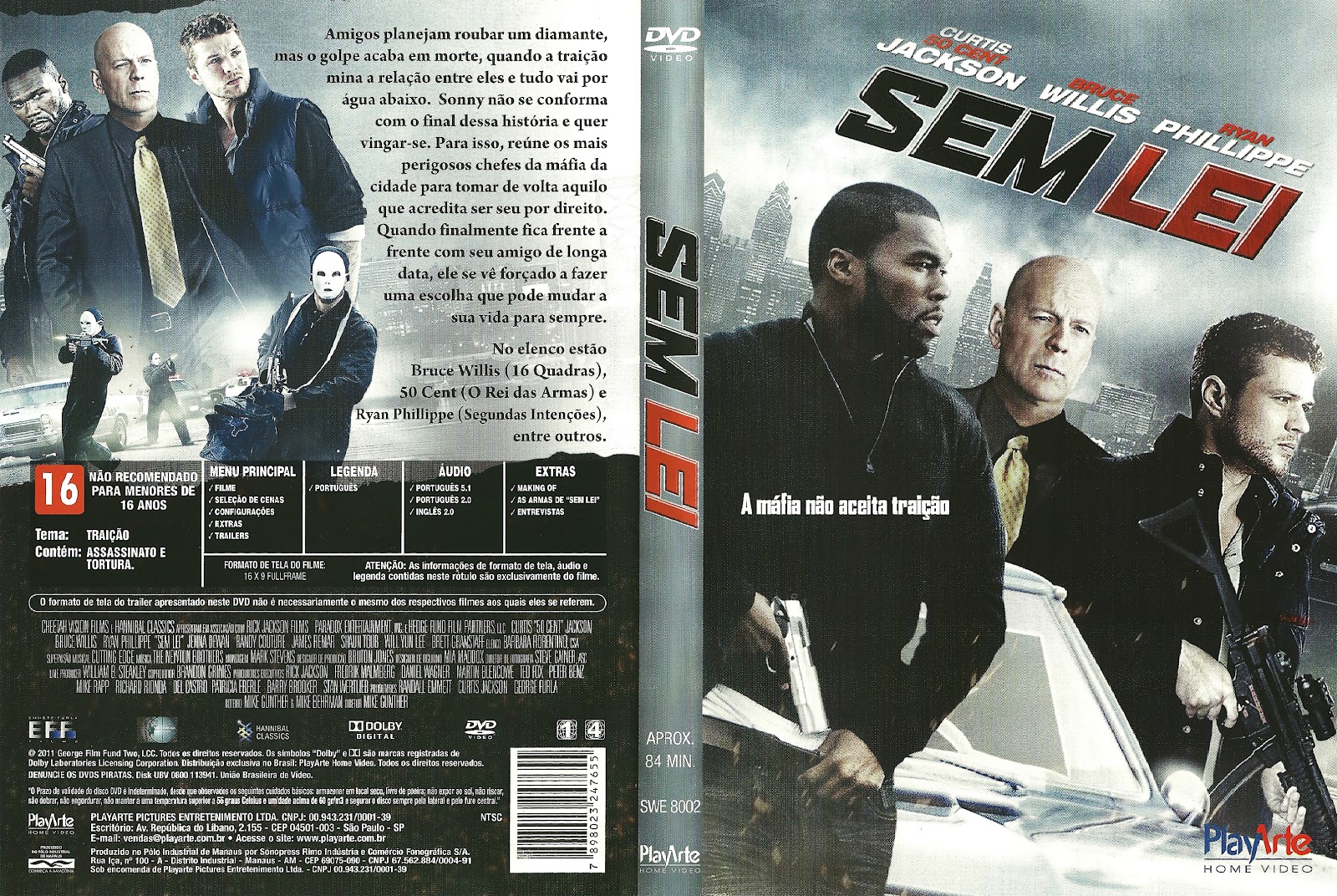 Capas Medina - Somente Capas de DVD: Sem Lei