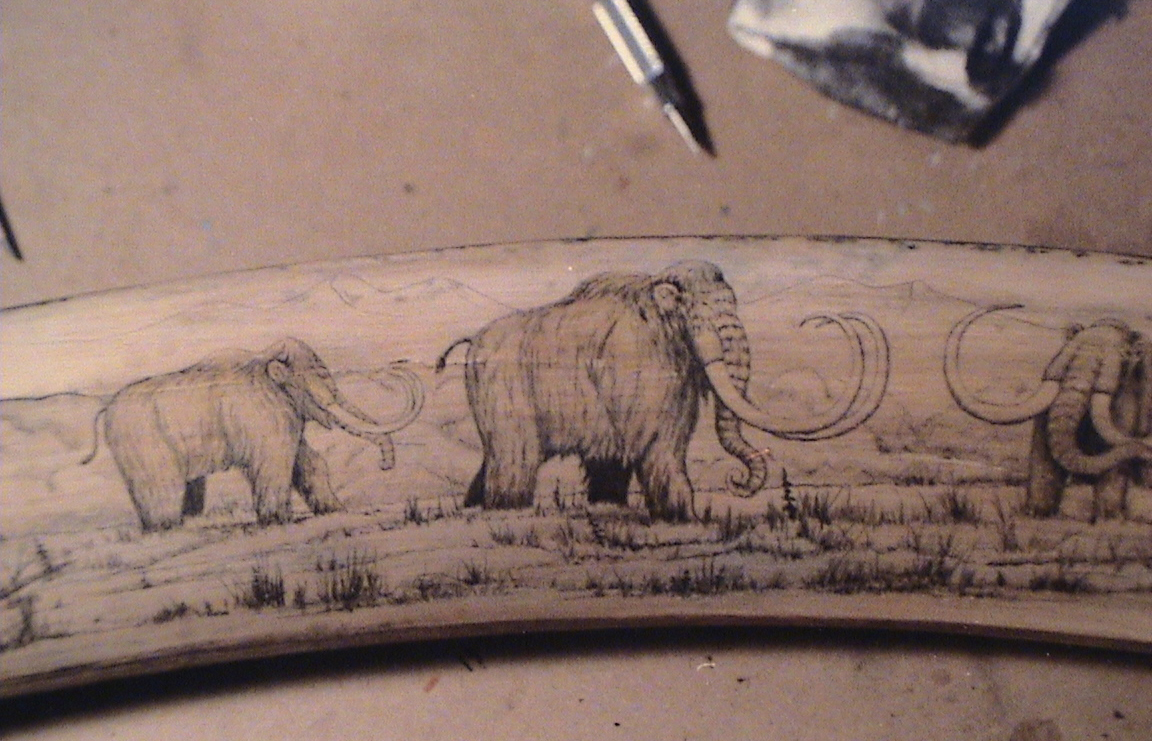 Dale Brown Artist/Musician: Ancient Elephant Ivory