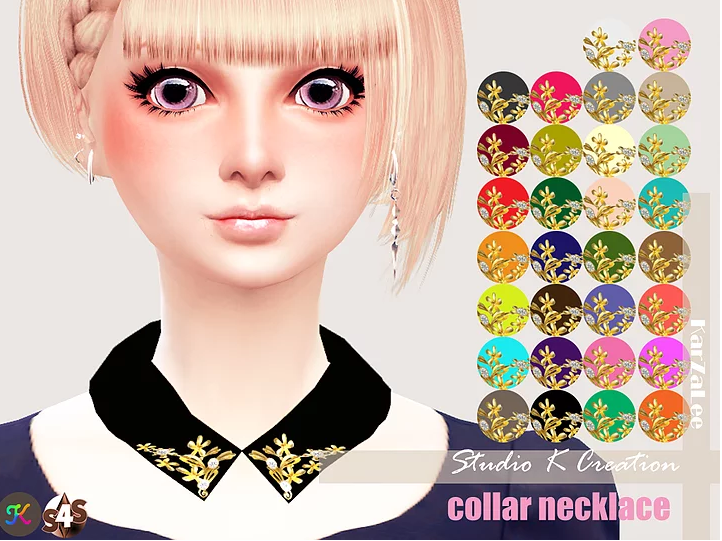 Los Sims 4 descargas: Collar necklace-square