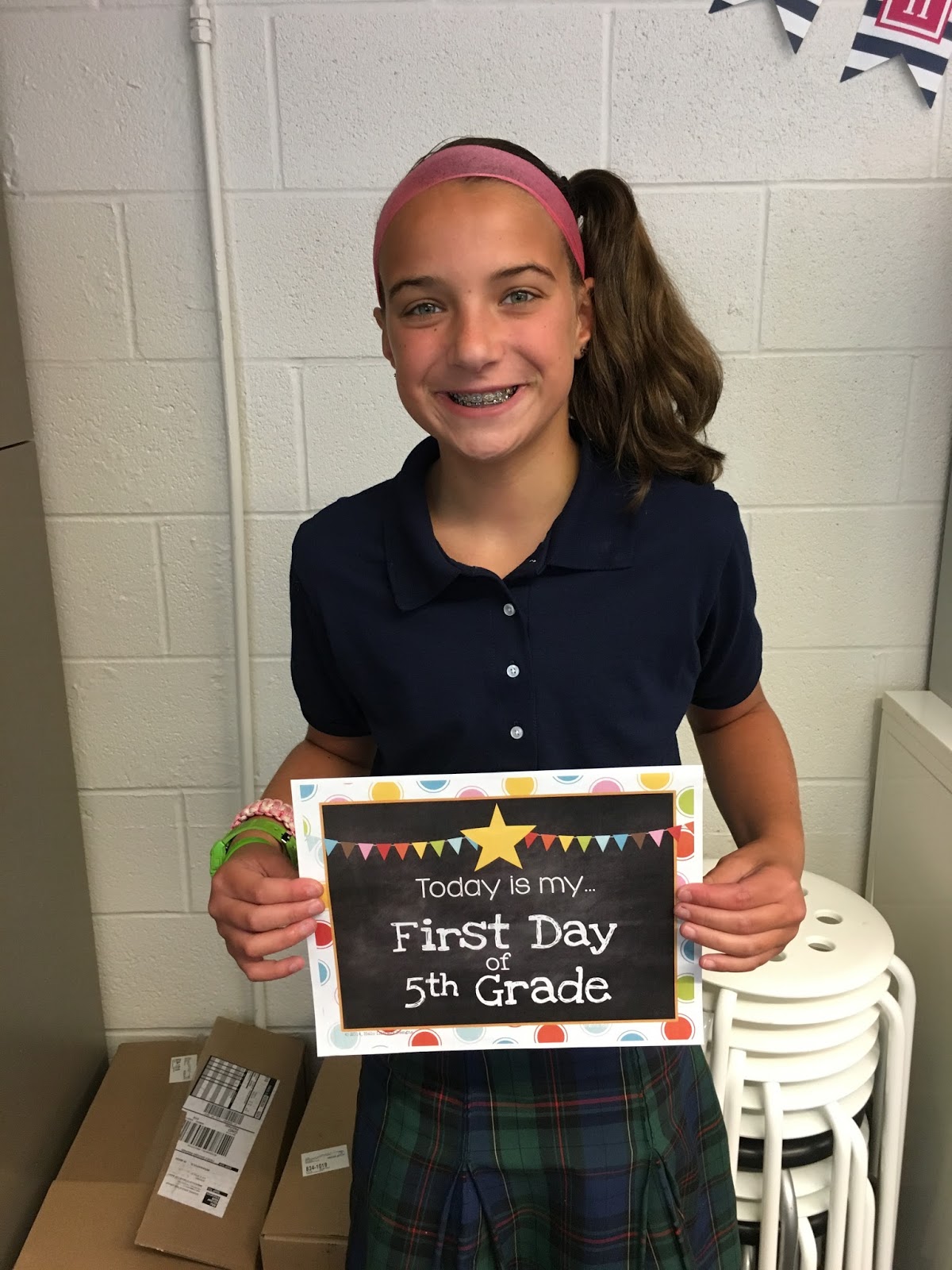 Mrs. Florey's Class Blog: First Day of 5th Grade!