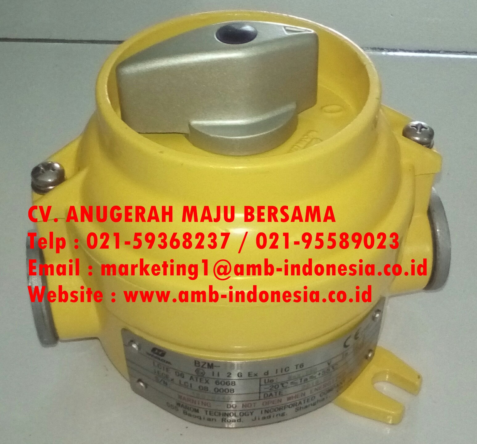 Supplier Explosion Proof: Jual Selector Switch Explosion Proof Rotary ...