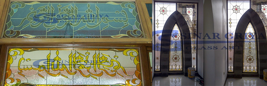 Kaca Inlay - Kaca Patri Jakarta Sinar Griya - Specialist Glass Art