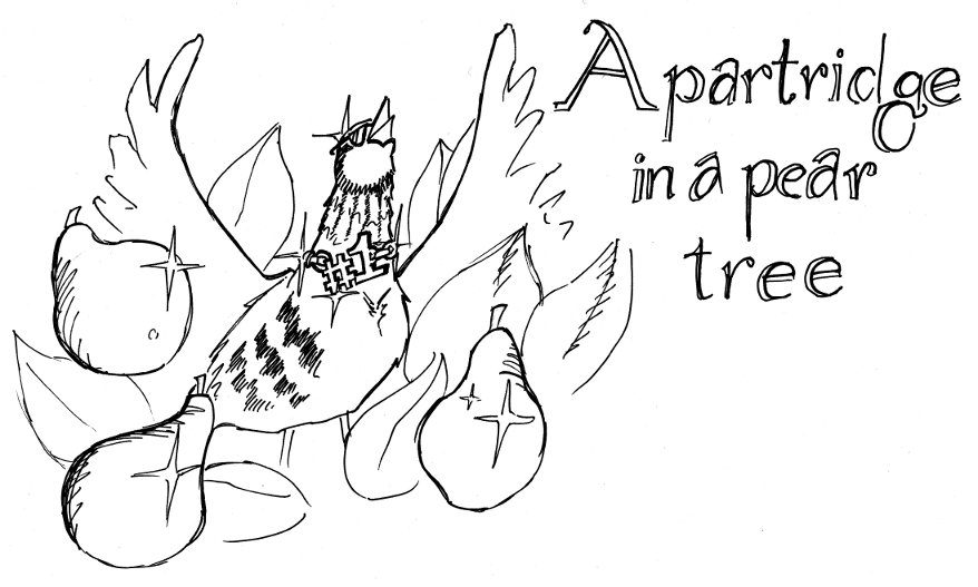 Seize the Absurd: The Twelve Days of Christmas Absurd Edition