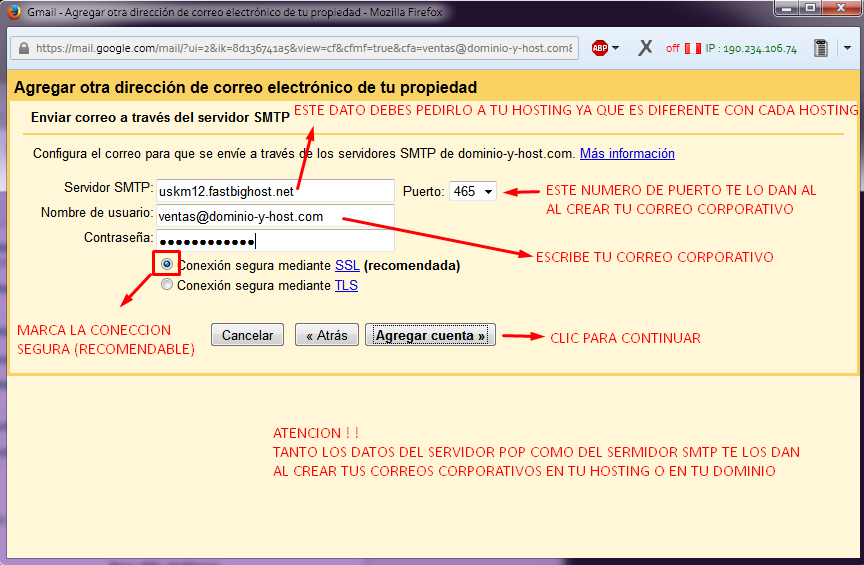 como configuro el correo corporativo con gmail | Tutoriales sobre ...
