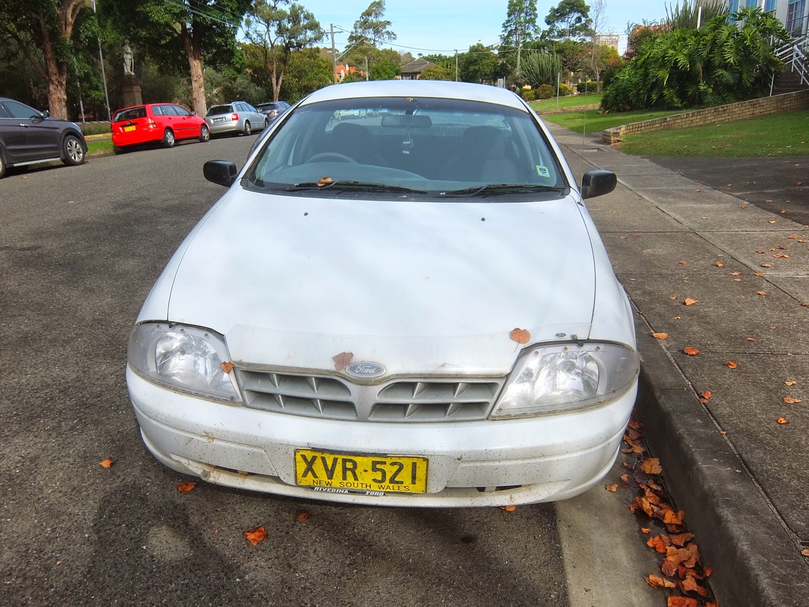Aussie Old Parked Cars: 2000 Ford AU Falcon XL Ute