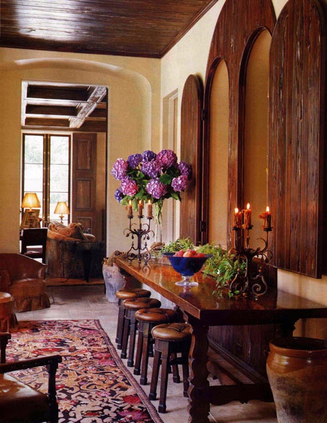 interior design: Spanish Style Interior Design