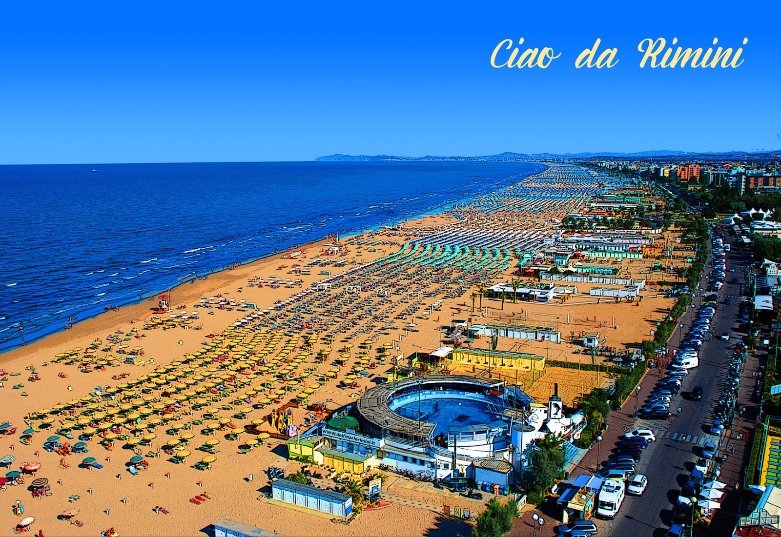 NixPixMix: POSTCARD FROM RIMINI, ITALY