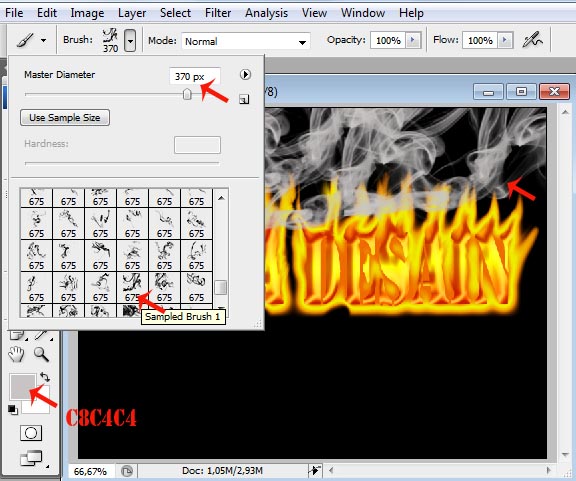 Cara Membuat Efek Api Menggunakan Photoshop. | Informasi Tak Berguna