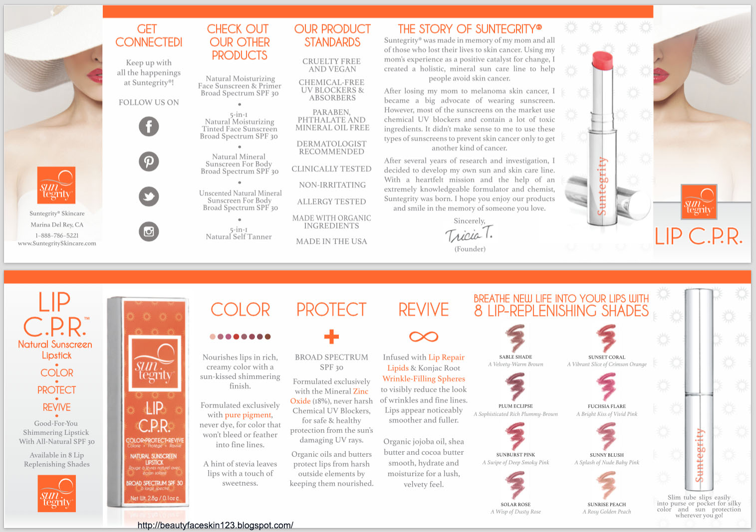 GREAT SKINandLIFE: NATURAL MINERAL SUNSCREEN, SUNTEGRITY LAUNCHED AT ...