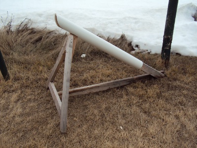 Bowskin.com: Fleshing Beam