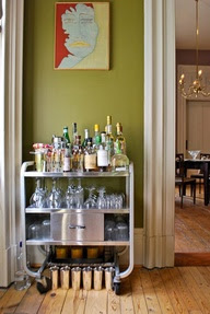 Cotton Candy: Fancy Bar Cart