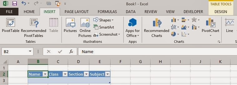 Excel In MS Excel 2nd Edition: Do you know what is Contextual Tabs in ...