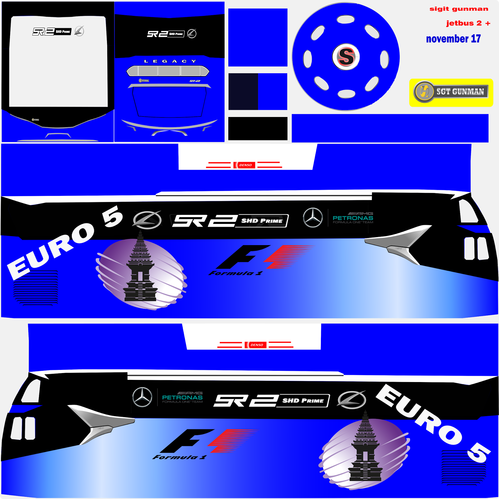 Kumpulan Livery Bus Simulator Indonesia V8 | Download Livery BUSSID Mod