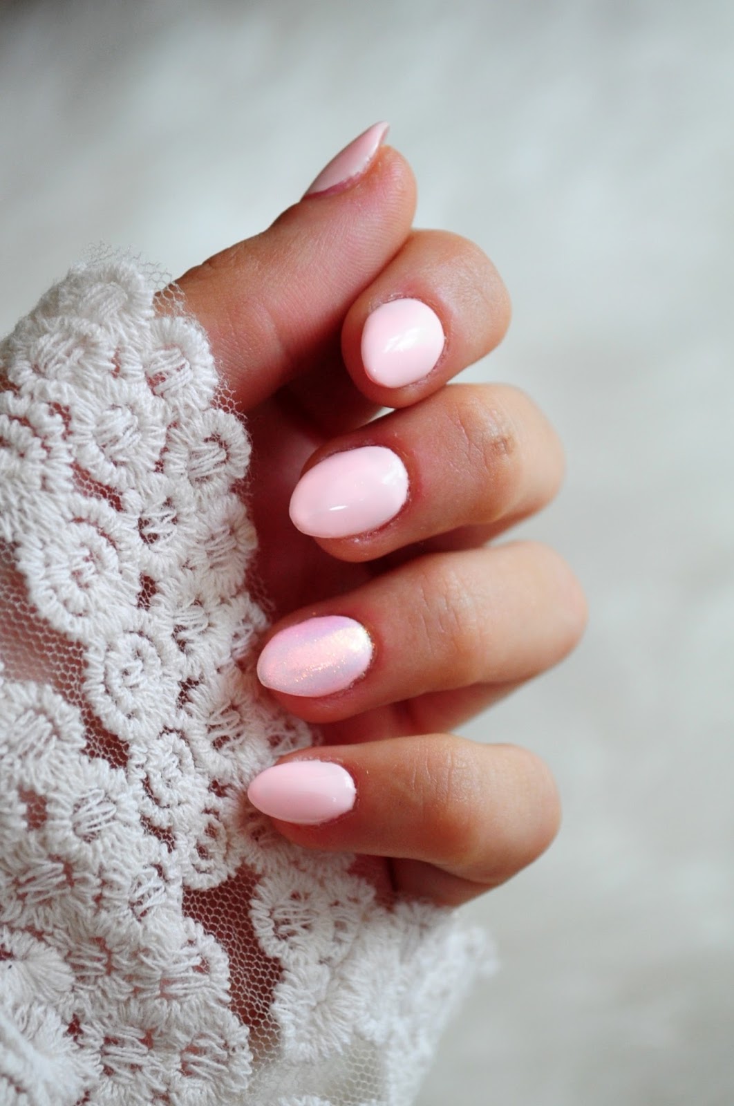 MANICURE HYBRYDOWY SEMILAC | 054 Pale Peach Glow | D a s h i a a