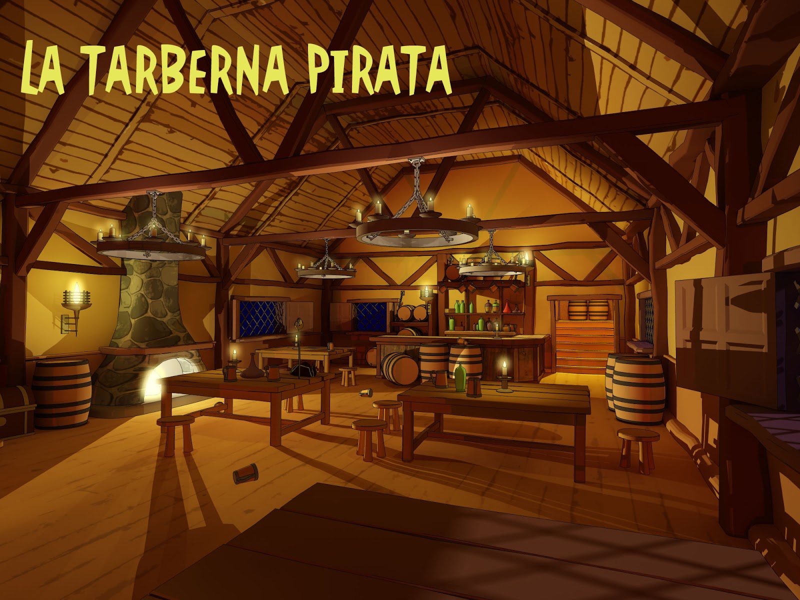VISITA LA TABERNA PIRATA ~ EL SECRETO DE AGUAVIVA