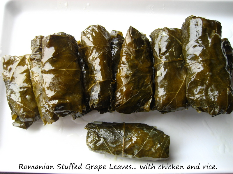 Home Cooking In Montana: Romanian Stuffed Grape Leaves... "Sarmalute in ...