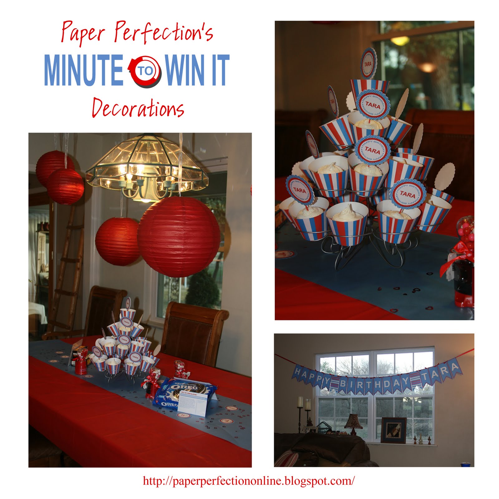 Paper Perfection: Minute To Win It Party Decorations, Favors and ...