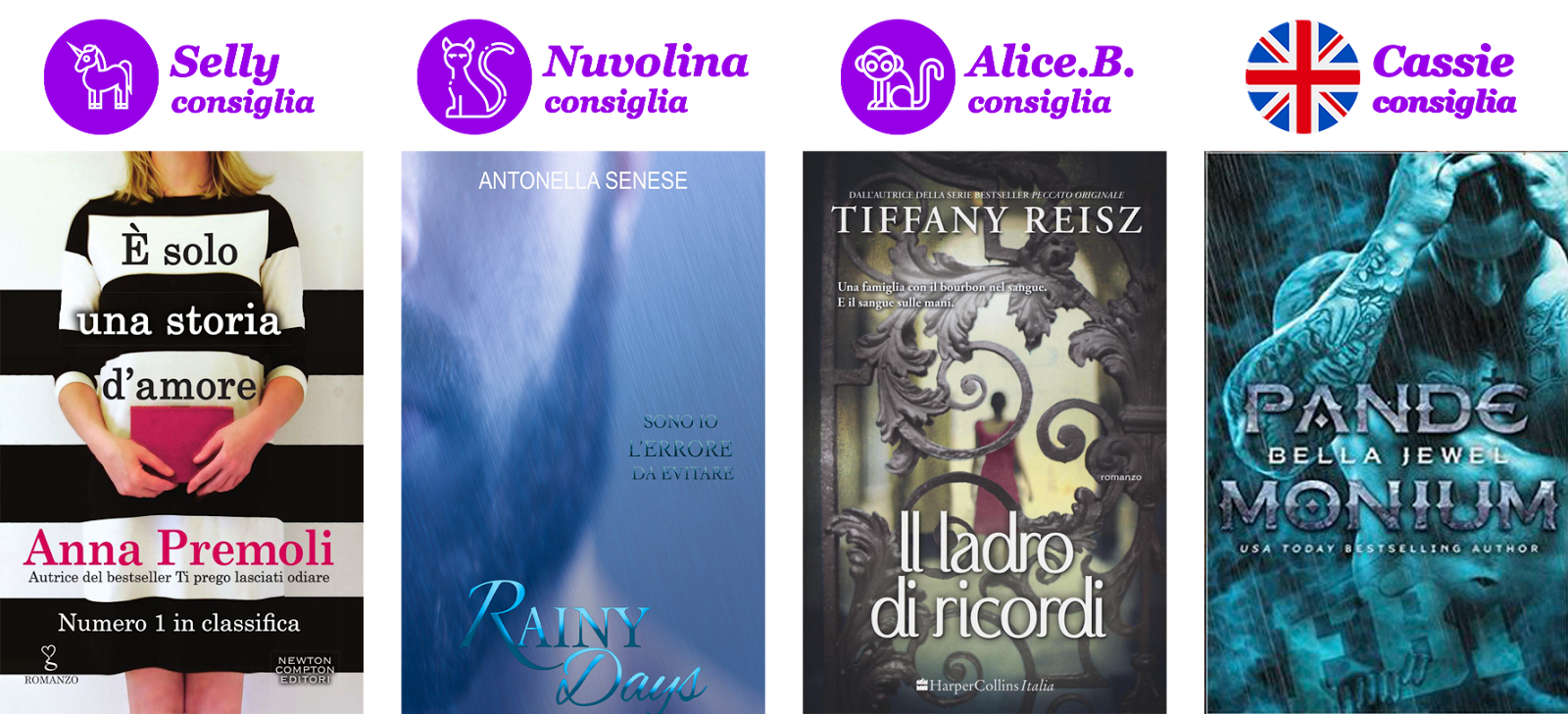 A Natale regala un libro! Solo il meglio dei generi che amiamo ...