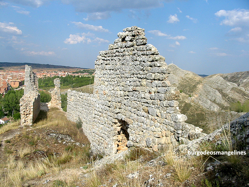 Burgo de Osma-Angelines: Castillo de Osma