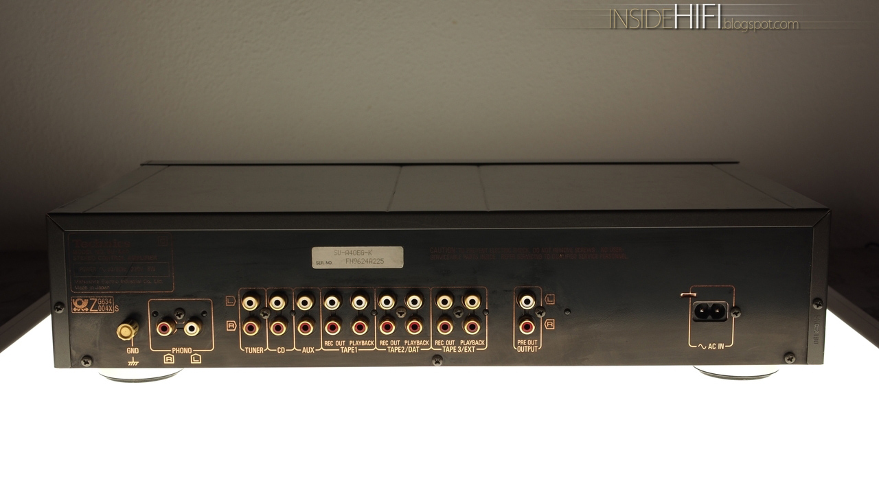 Inside Hi-Fi: Technics SU-A40 (SU-A40EG-K)